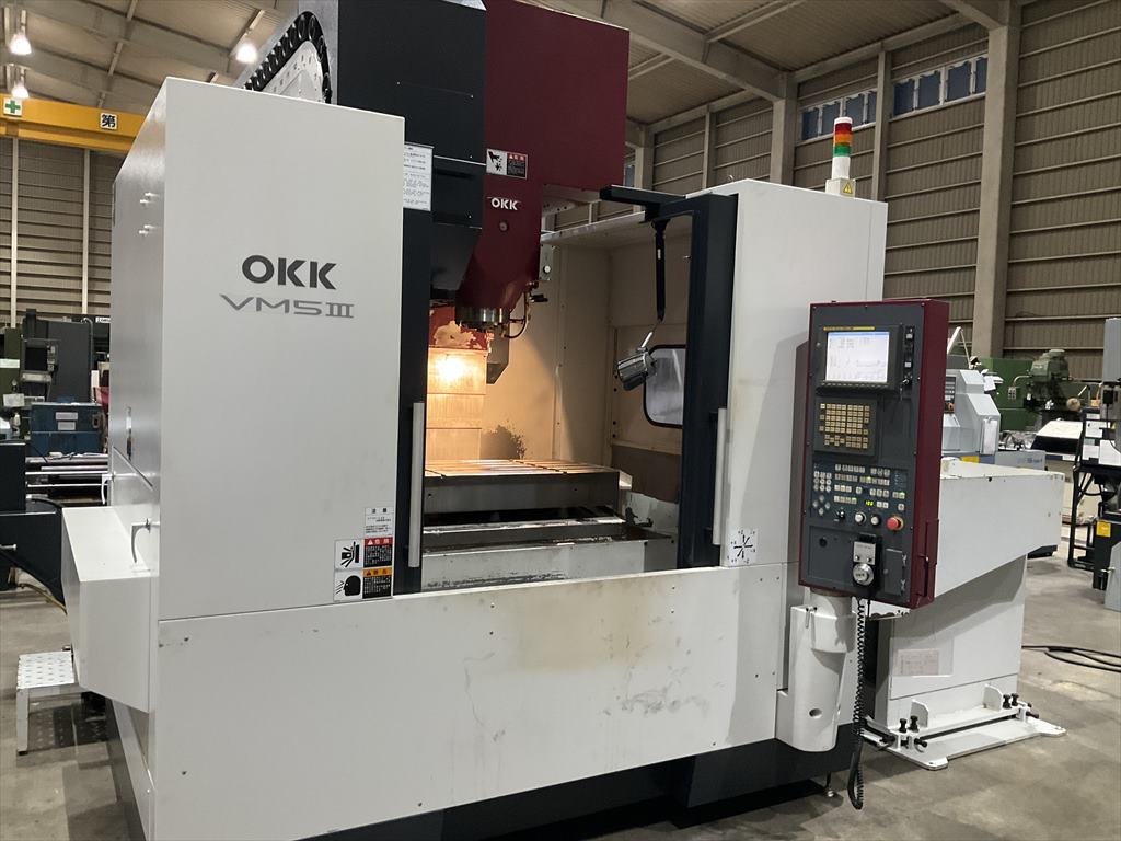 OKK 立マシニング VM5III 2パレット仕様 | マシンライフ